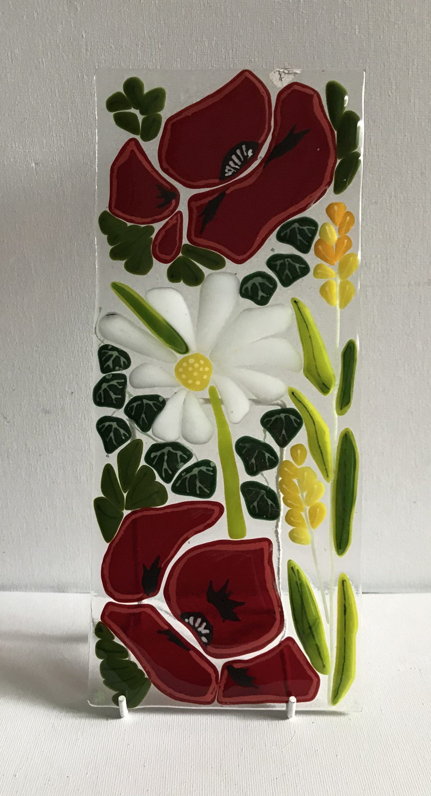 Poppy and Daisy Tile – So Much Glass